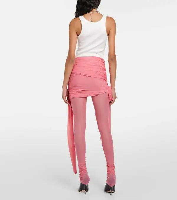 Blumarine Semi-sheer Leggings