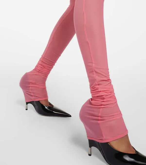 Blumarine Semi-sheer Leggings