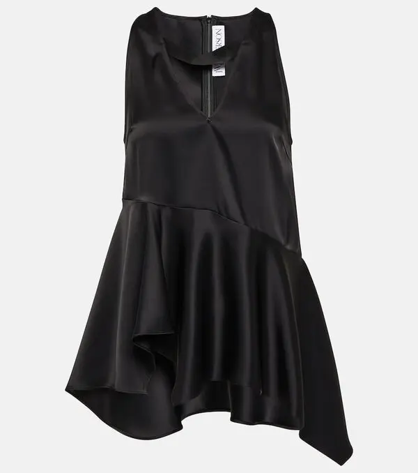 JW Anderson Asymmetric Satin Top