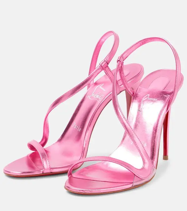 CHRISTIAN LOUBOUTIN Rosalie 100 Leather Sandals