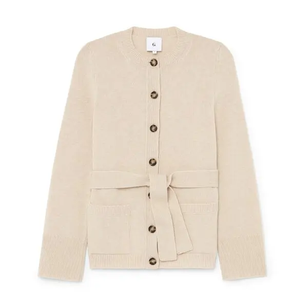 G. LABEL BY GOOP - G. Label Fine Knit Wool Cardigan