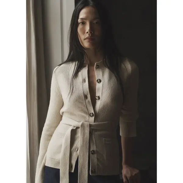 G. LABEL BY GOOP - G. Label Fine Knit Wool Cardigan
