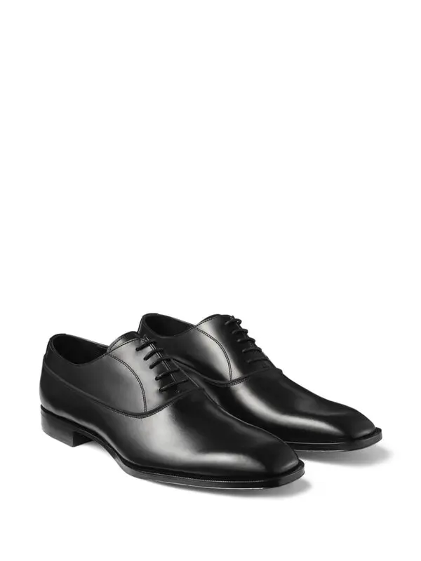 JIMMY CHOO Foxley Leather Oxford Shoes