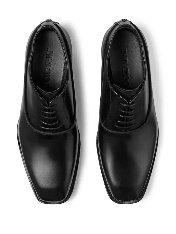 JIMMY CHOO Foxley Leather Oxford Shoes