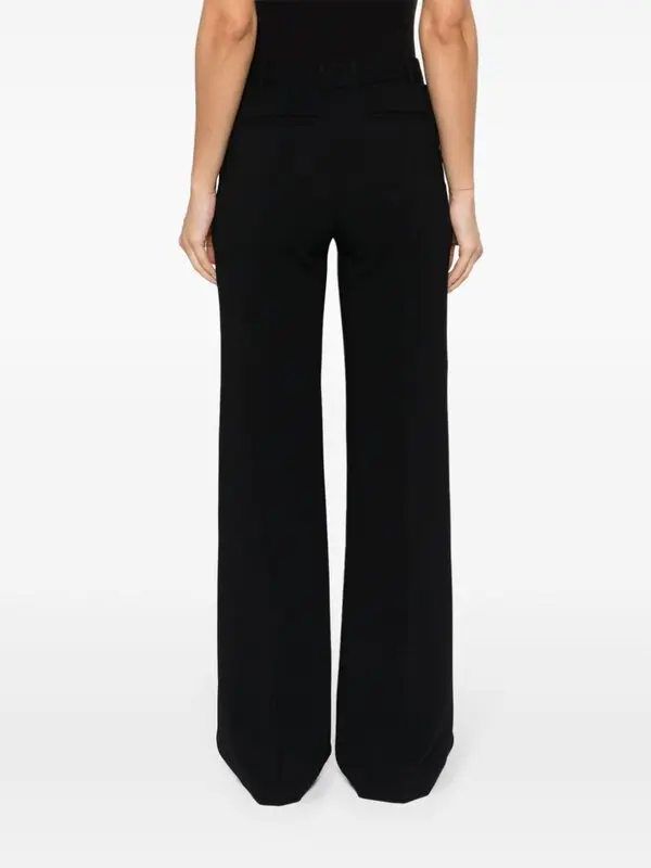 JOSEPH Pressed-crease Flared Trousers