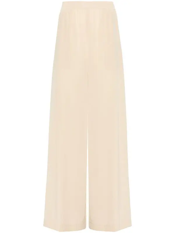 JOSEPH Silk Wide-leg Trousers