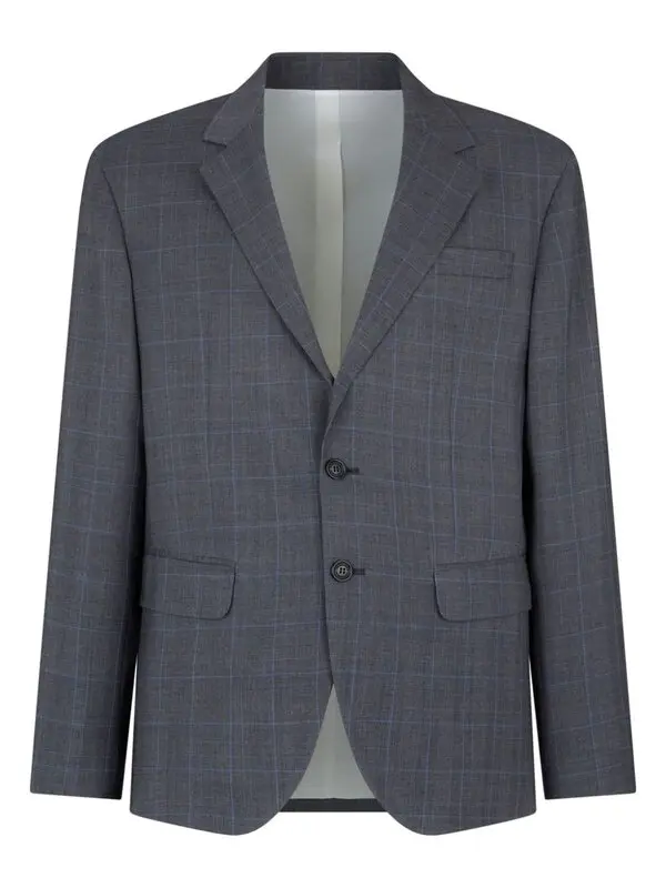 Dsquared2 Checked Single-breasted Wool Suit