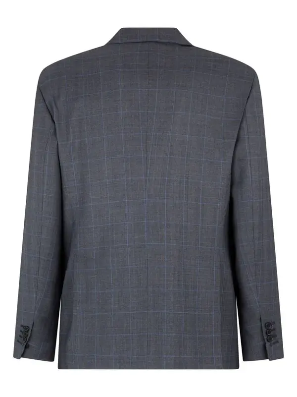 Dsquared2 Checked Single-breasted Wool Suit