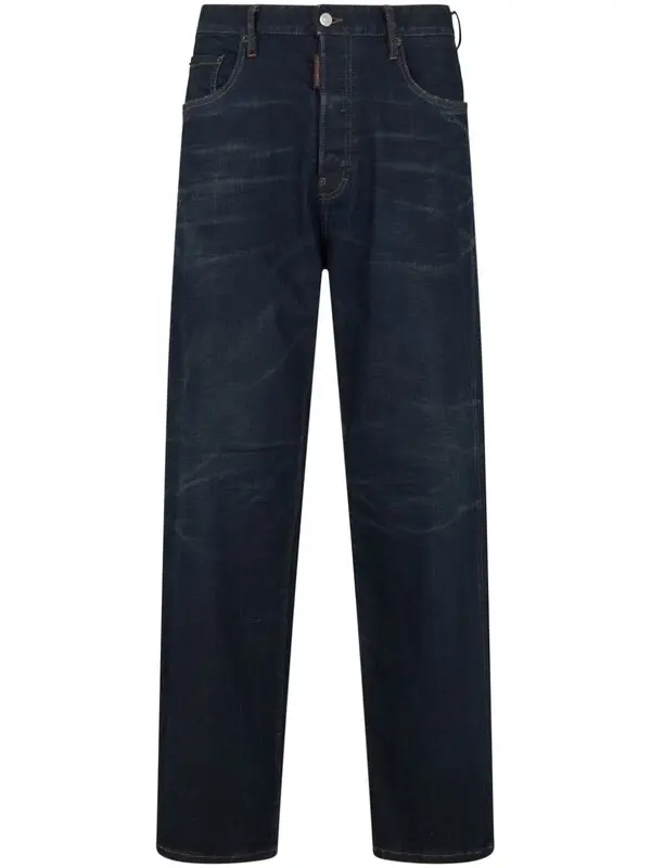 Dsquared2 Mid-rise Straight-leg Jeans
