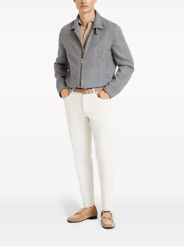 Brunello Cucinelli Mid-rise Straight-leg Trousers