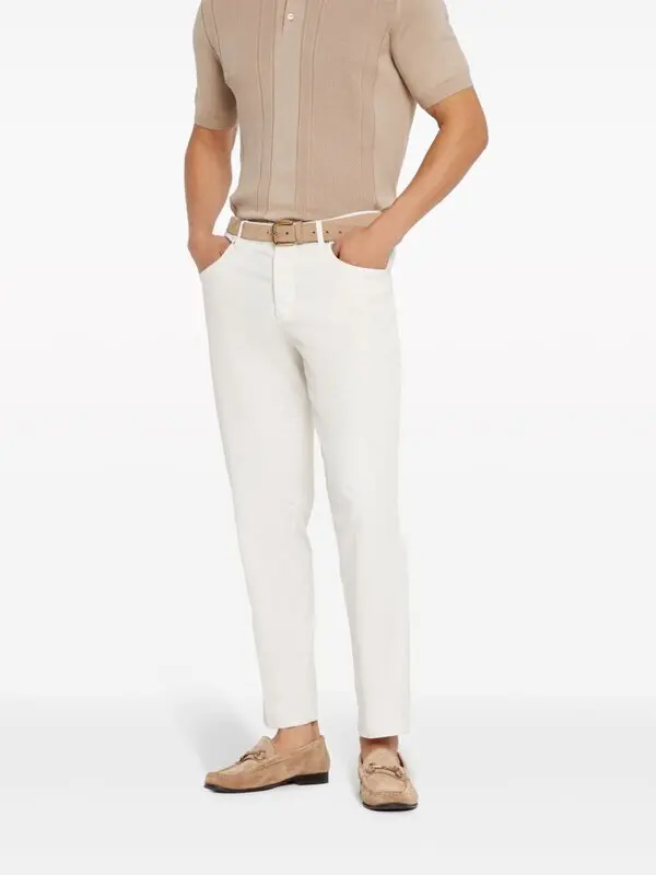 Brunello Cucinelli Mid-rise Straight-leg Trousers