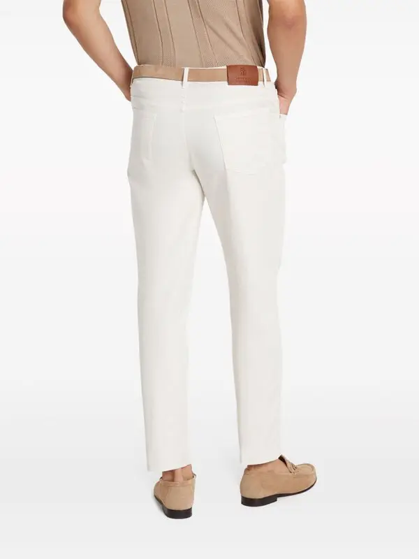 Brunello Cucinelli Mid-rise Straight-leg Trousers