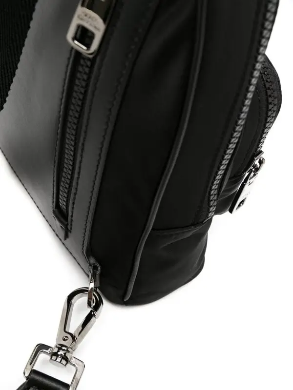 Dolce & Gabbana Logo Crossbody Backpack - Black