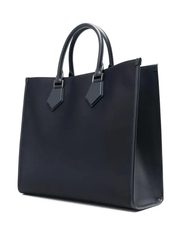 Dolce & Gabbana Logo-appliqué Tote Bag - Blue