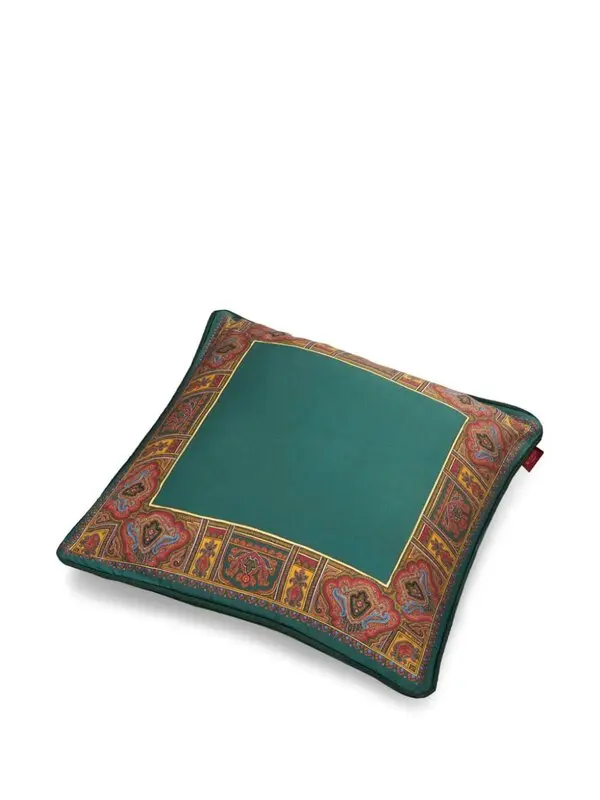 Etro Paisley-print Silk Cushion