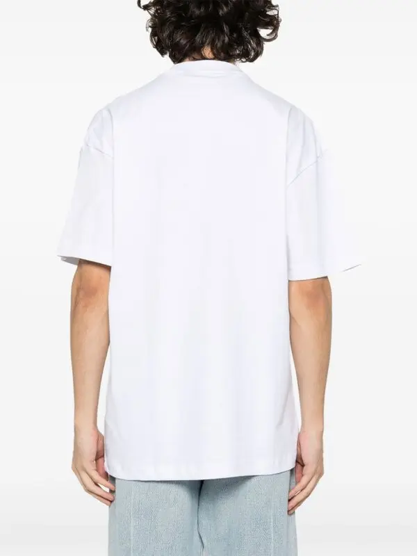 Palm Angels New York Monogram-print T-shirt - White