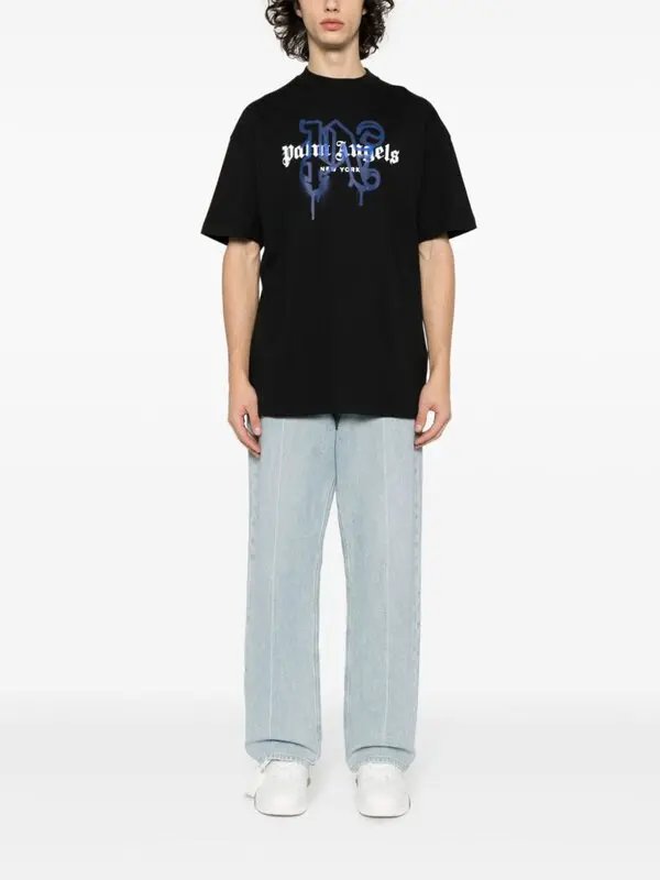 Palm Angels New York Monogram-print T-shirt