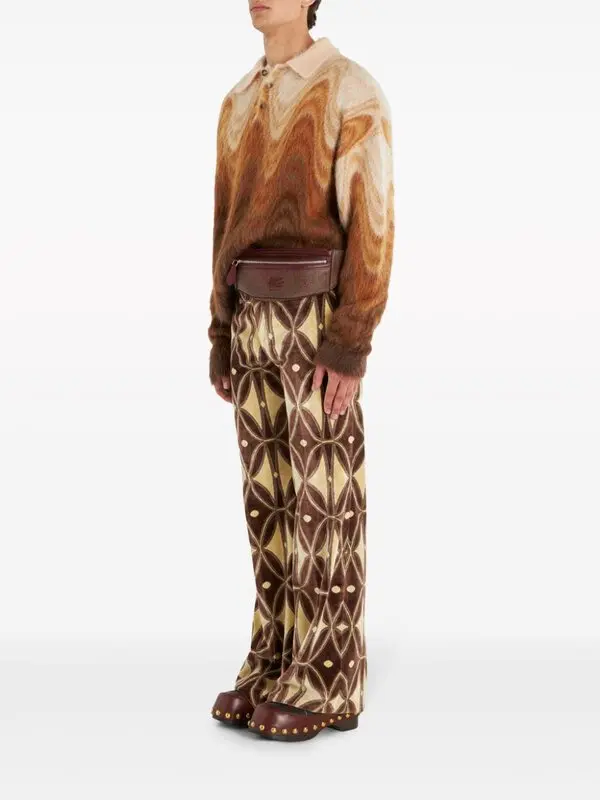 Etro Pegaso-embroidered Paisley Belt Bag