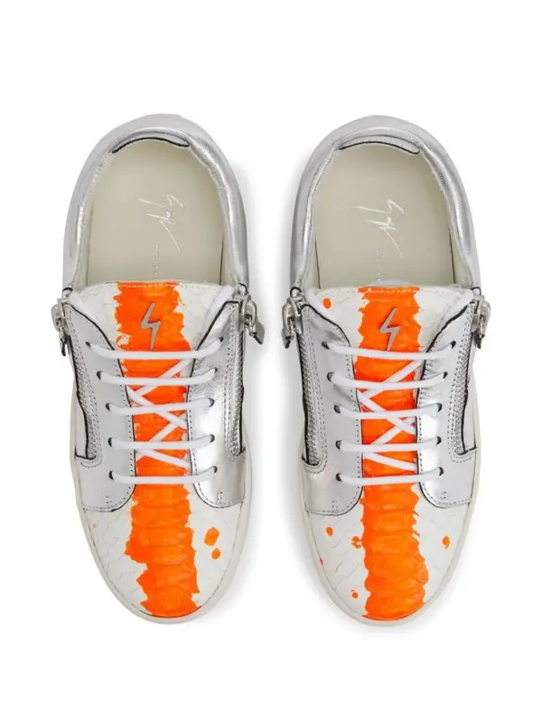 GIUSEPPE ZANOTTI Nicki Sneakers - Silver