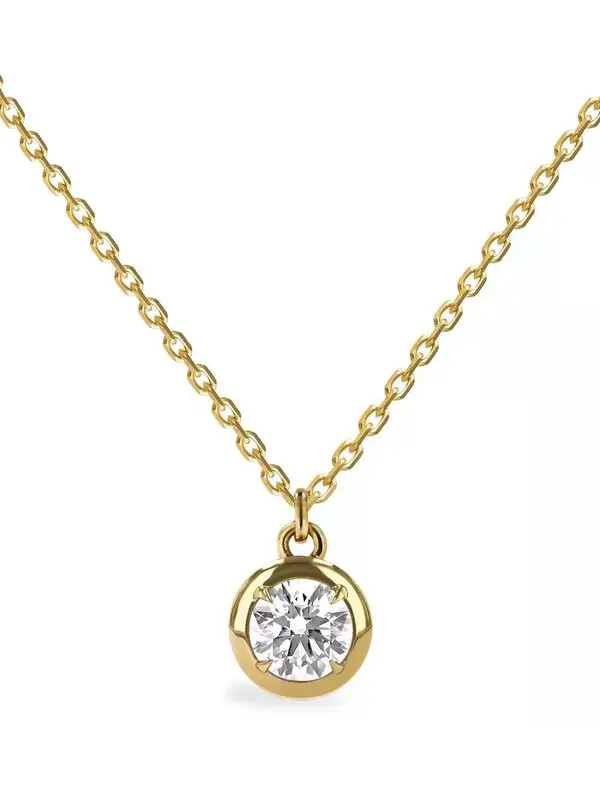 PRAGNELL 18kt Yellow Skimming Diamond Necklace - Gold