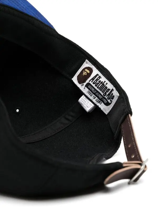 A BATHING APE® Logo-appliqué Cap
