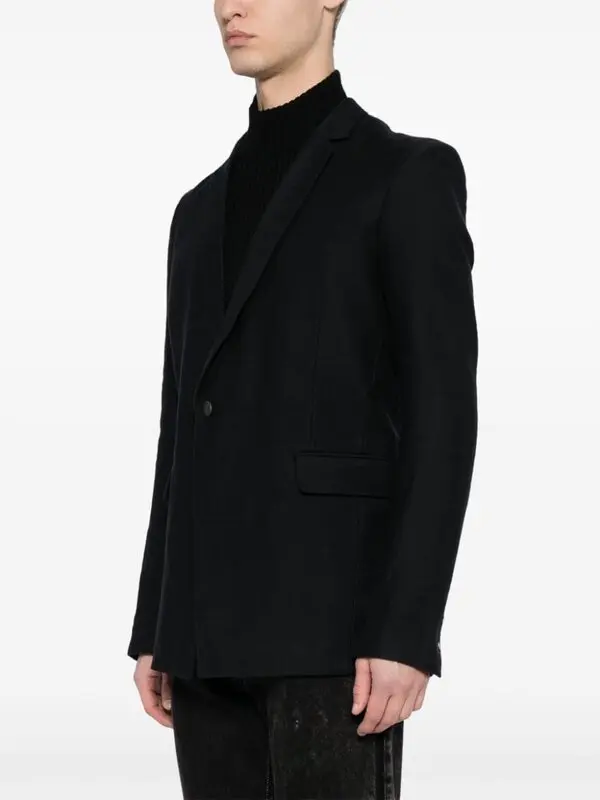 Boris Bidjan Saberi Shawl-lapels Single-breasted Blazer