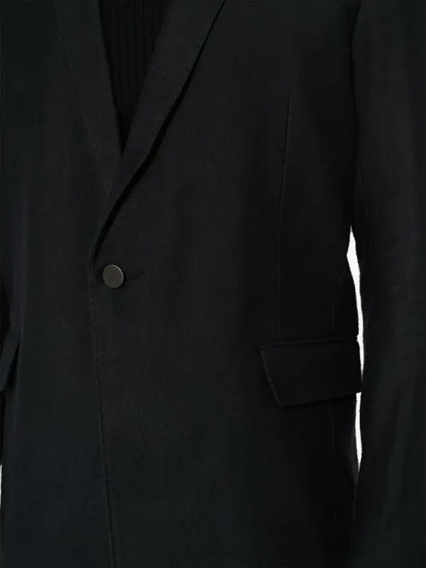 Boris Bidjan Saberi Shawl-lapels Single-breasted Blazer