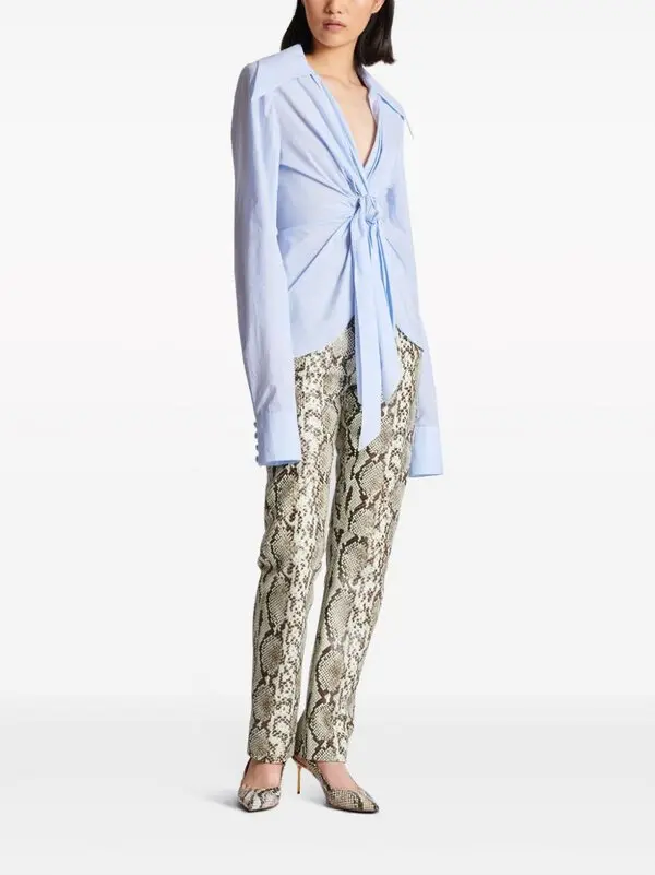 Balmain Gingham-check Cotton Shirt