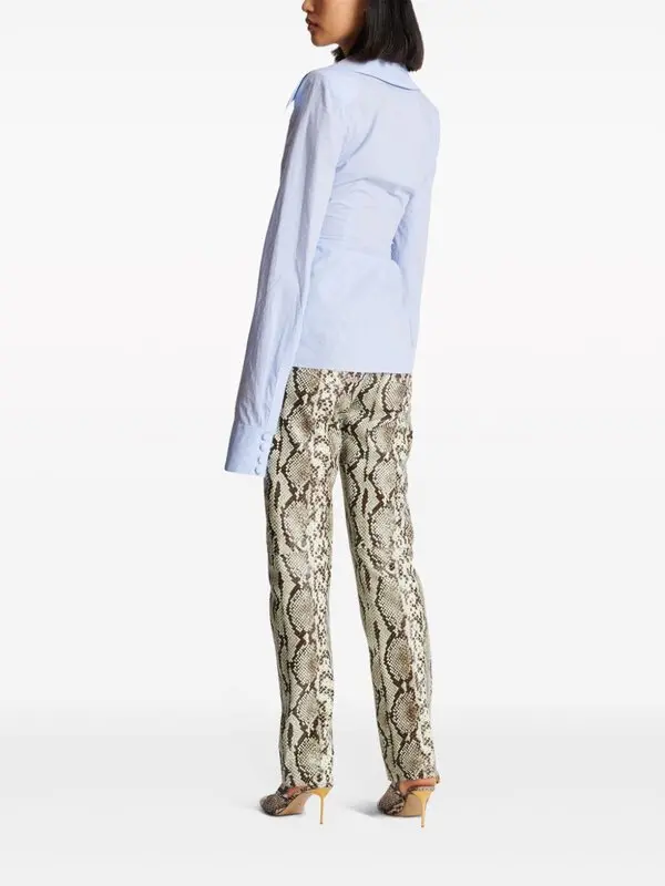 Balmain Gingham-check Cotton Shirt