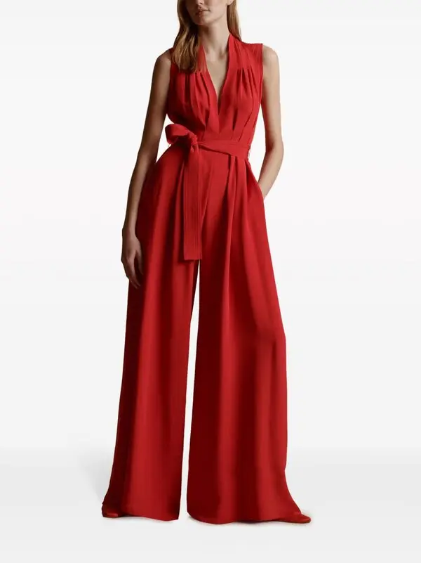 Adam Lippes Nansi Silk Jumpsuit