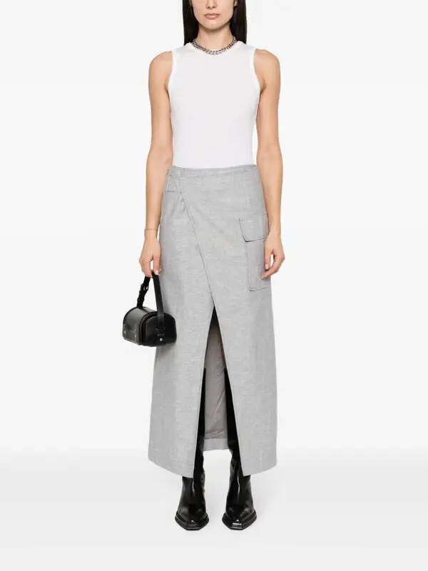 Remain Birger Christensen Front-slit Maxi Skirt