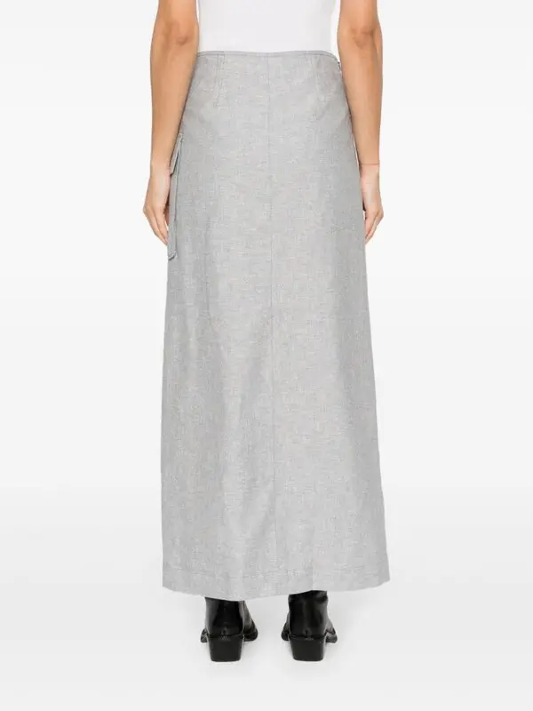 Remain Birger Christensen Front-slit Maxi Skirt