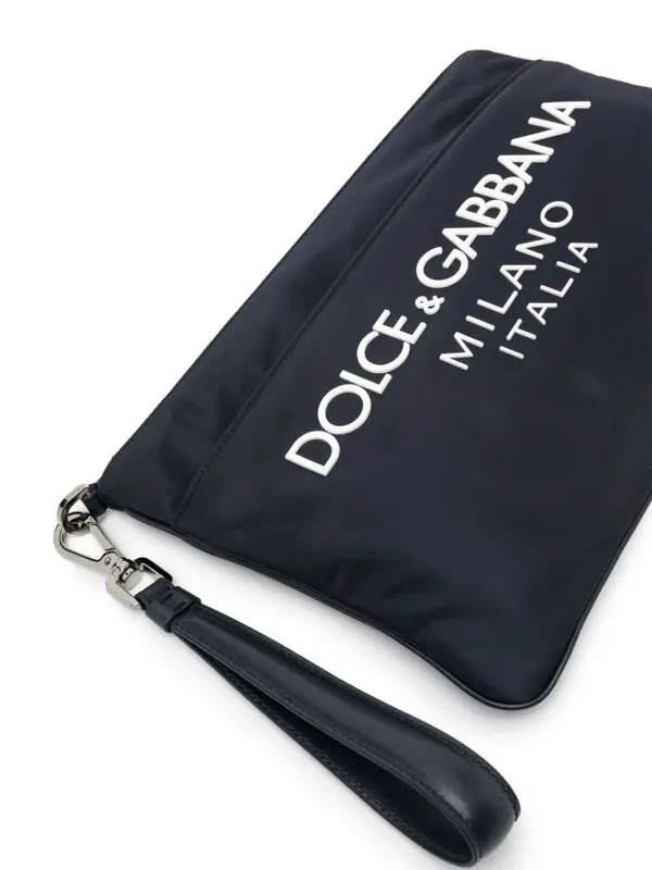Dolce & Gabbana Logo-appliqué Clutch