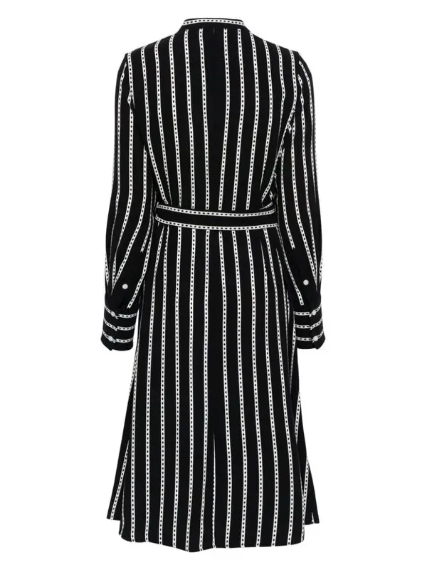 tommy hilfiger black and white dress Tommy Hilfiger Women's Black White Sleeveless Geometric Print Dress Size 10