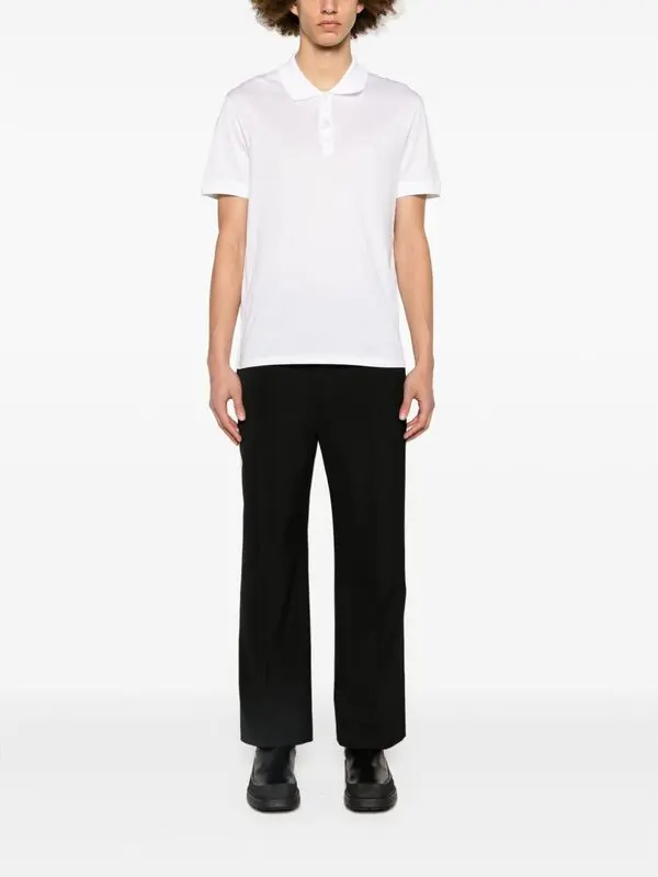 Alexander McQueen Logo-embroidered Jersey Polo Shirt