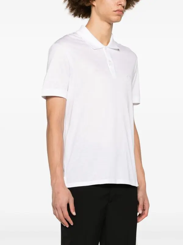 Alexander McQueen Logo-embroidered Jersey Polo Shirt
