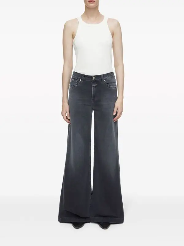Closed Wide-leg Jeans - Black