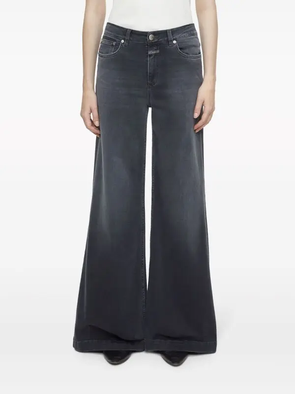 Closed Wide-leg Jeans - Black