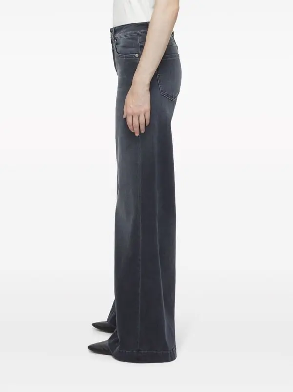 Closed Wide-leg Jeans - Black