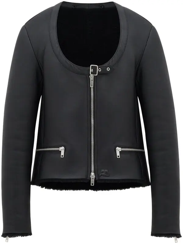 COURREGES Shearling Jacket