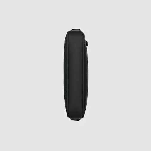 Gucci Gg Rubber-effectcrossbody Bag Gg Leather