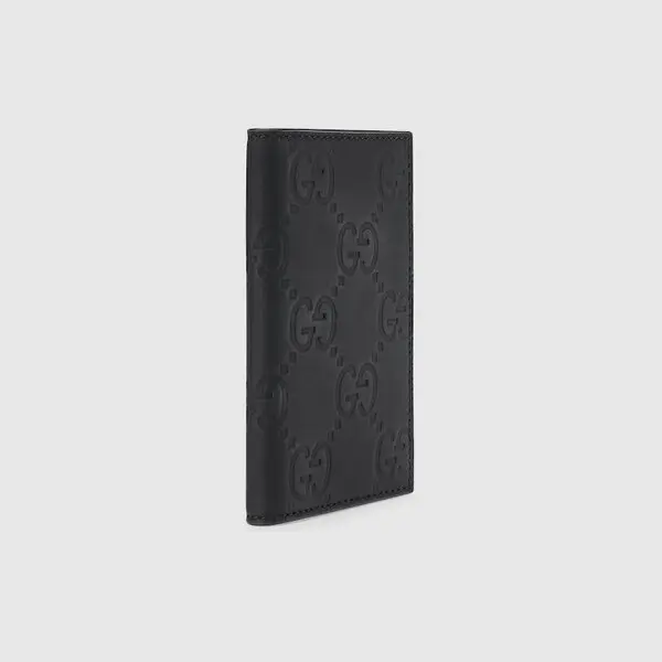 Gucci Gg Rubber-effect Long Card Case