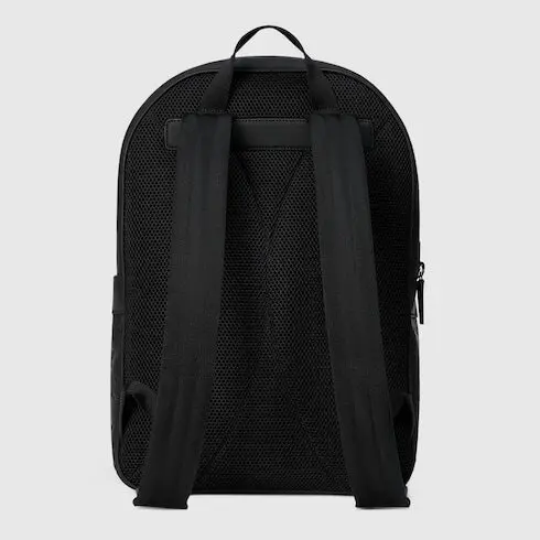 Gucci Gg Rubber-effect Leather Backpack