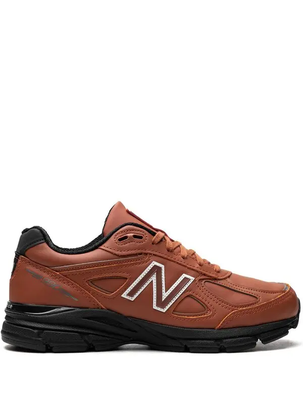 NEW BALANCE X Teddy Santis 990v4 Made In Usa Sneakers - Brown