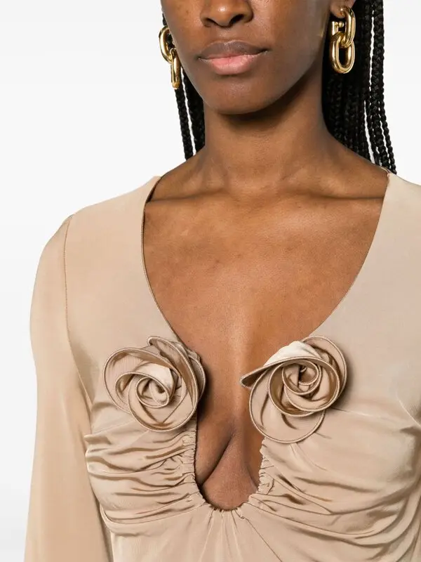 Magda Butrym Floral-appliqué Blouse