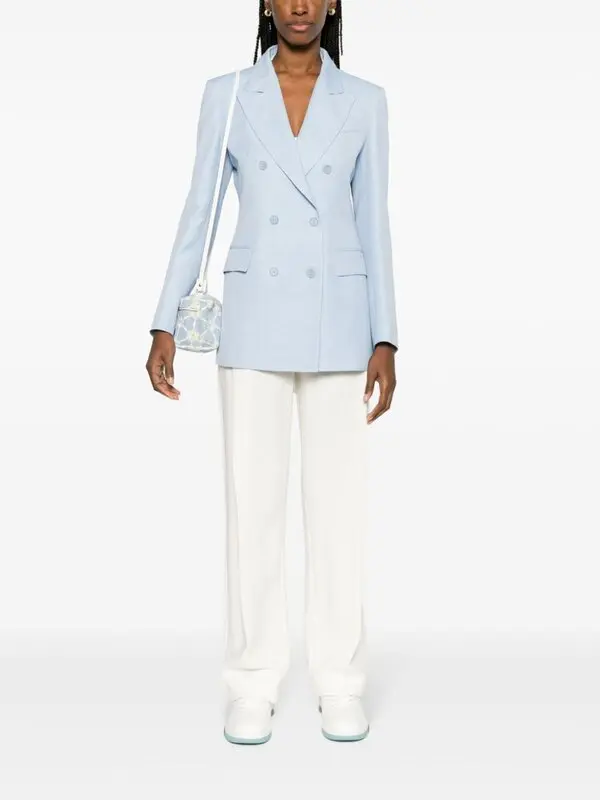 P.a.r.o.s.h Raisa Double-breasted Blazer - Blue