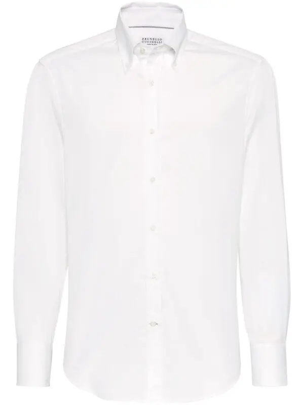 Brunello Cucinelli Button-down Poplin Shirt