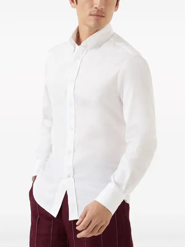 Brunello Cucinelli Button-down Poplin Shirt