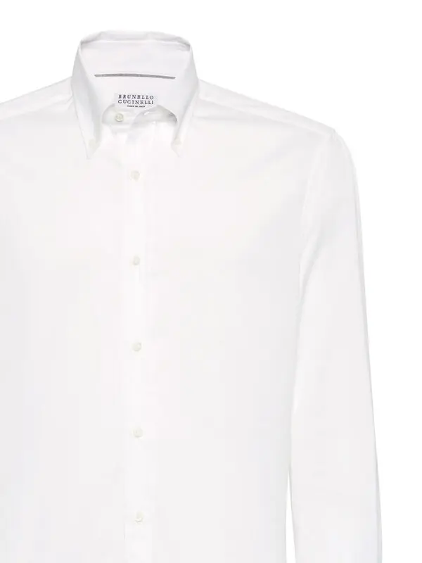 Brunello Cucinelli Button-down Poplin Shirt