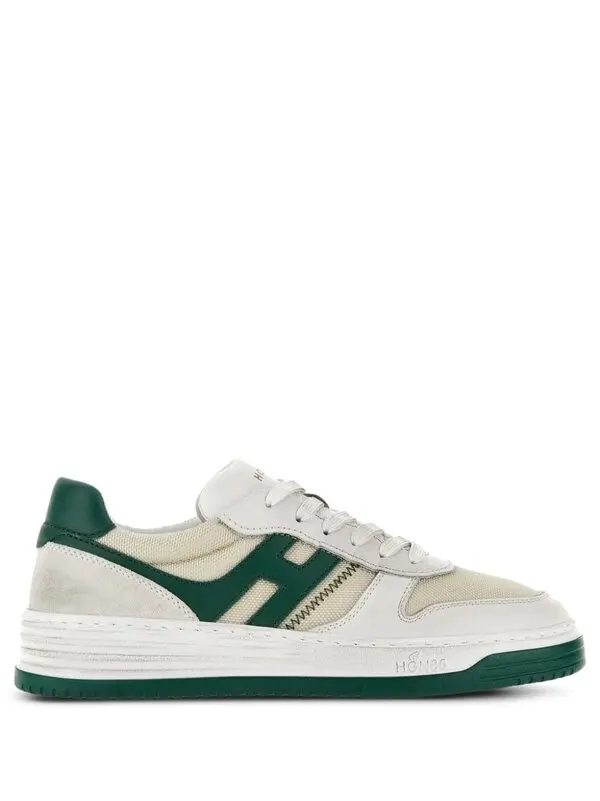 Hogan H630 Logo-patch Sneakers - White